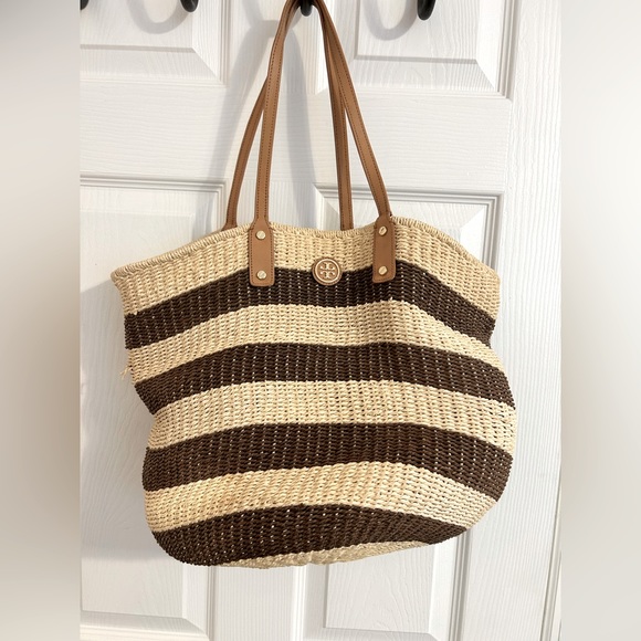 Tory Burch | Bags | Tory Burch Straw Tote | Poshmark